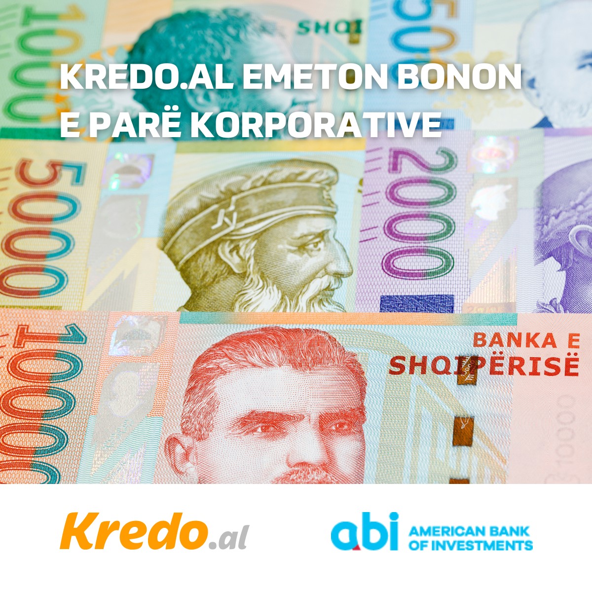 Emetohet bono e parë korporative për Kredo Finance me ndihmën e ABI ...