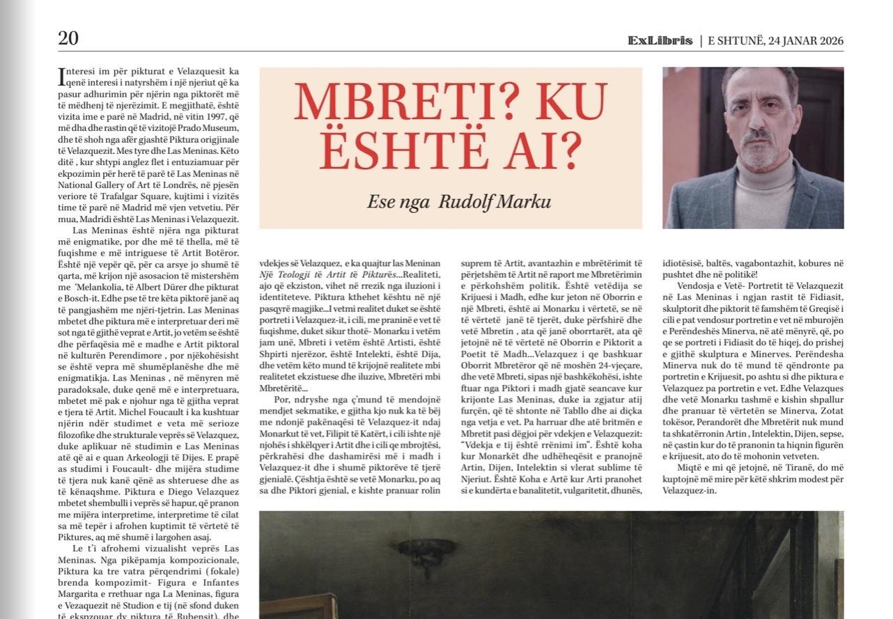 Rudolf Marku: MBRETI? KU ËSHTË AI? - Albspirit